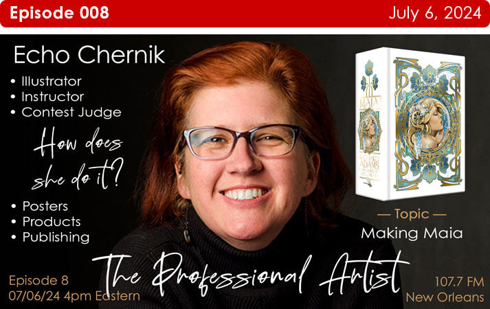 Episode 008: Making MAIA: The Illustrated Edition – EchoChernik.com