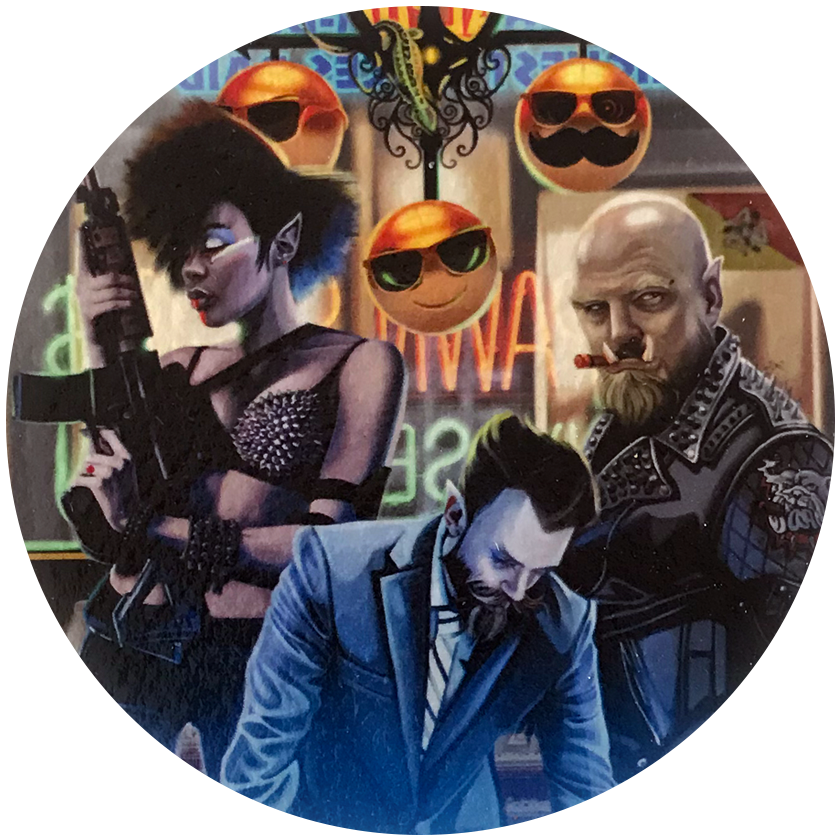 Shadowrun Original Paintings – EchoChernik.com