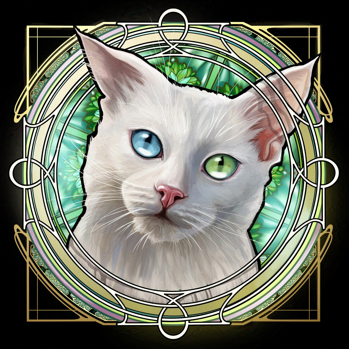 Diamond Eyes Custom Portrait – EchoChernik.com